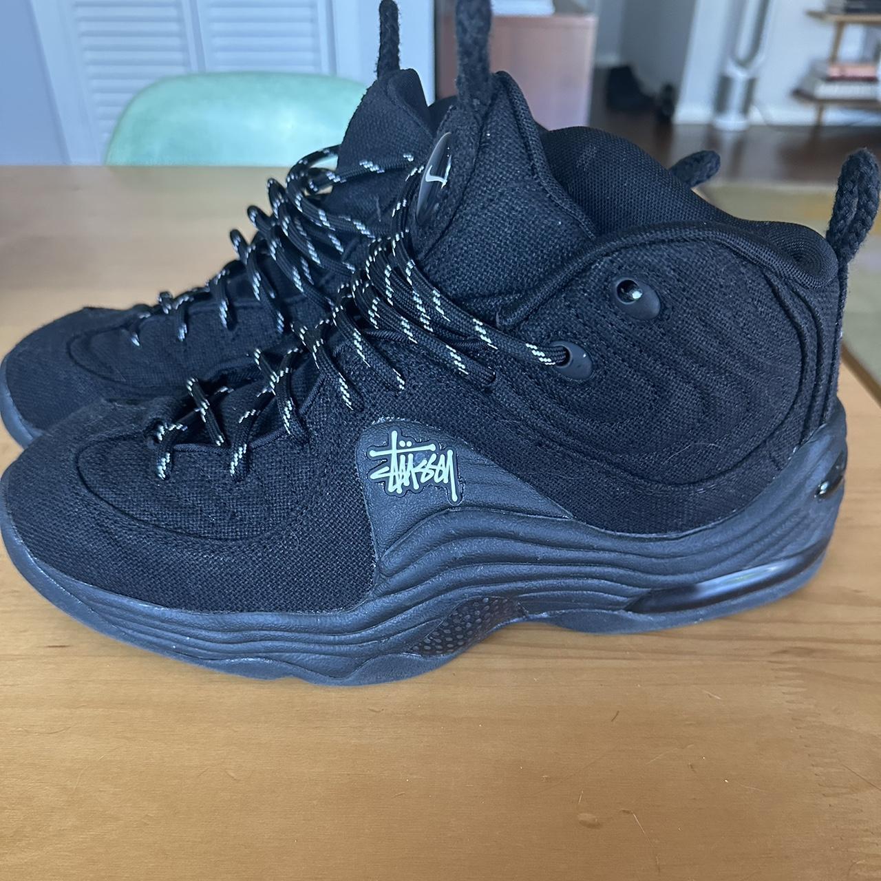 Stussy x Nike Penny 2s. Size 9 - Depop