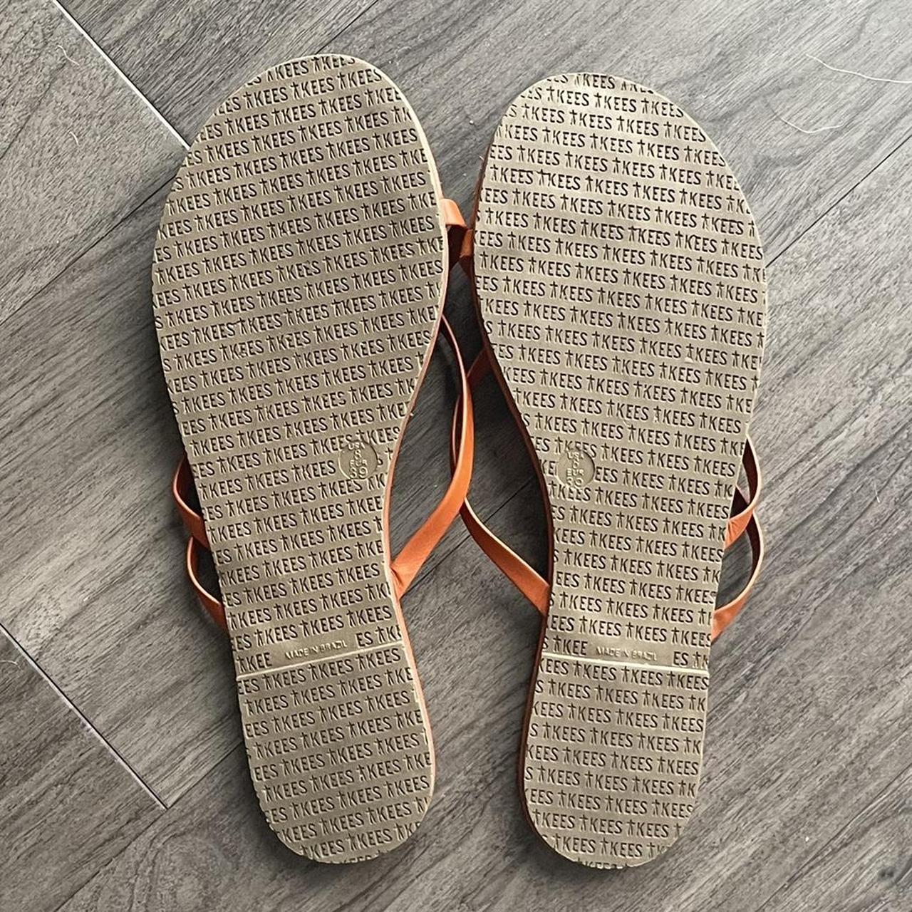 Tkees Liri Sandals Color is terra Like new aside... - Depop