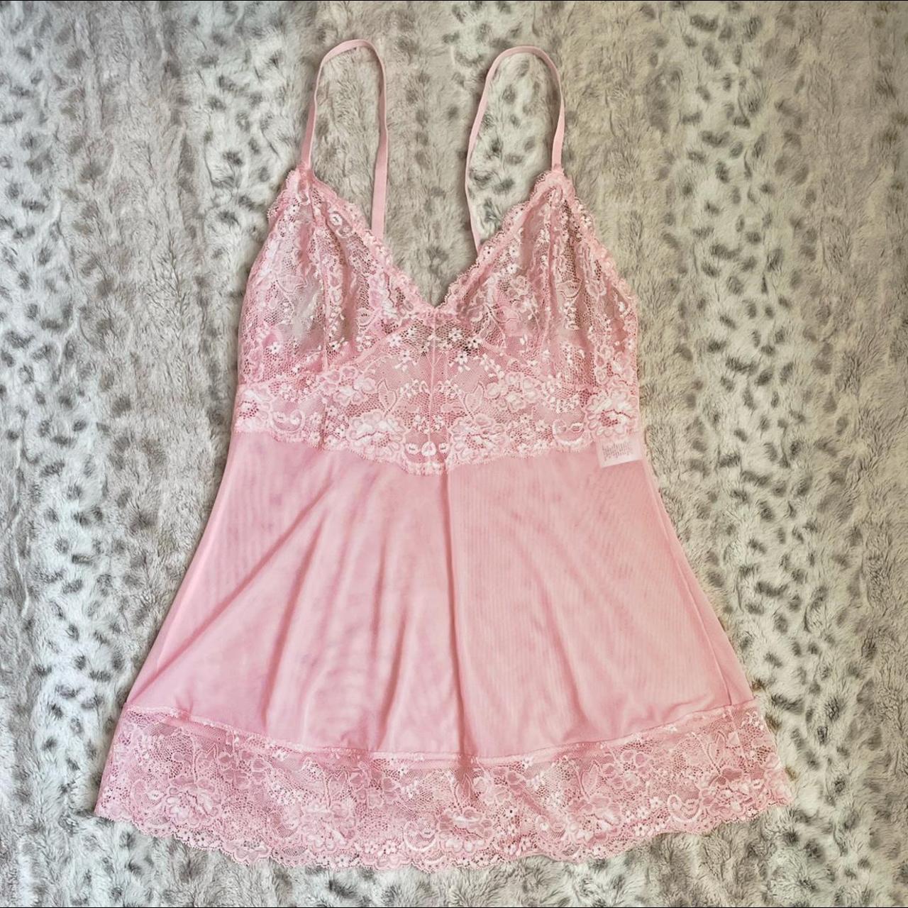 Never worn ‼️ dainty little sheer bubblegum pink... - Depop