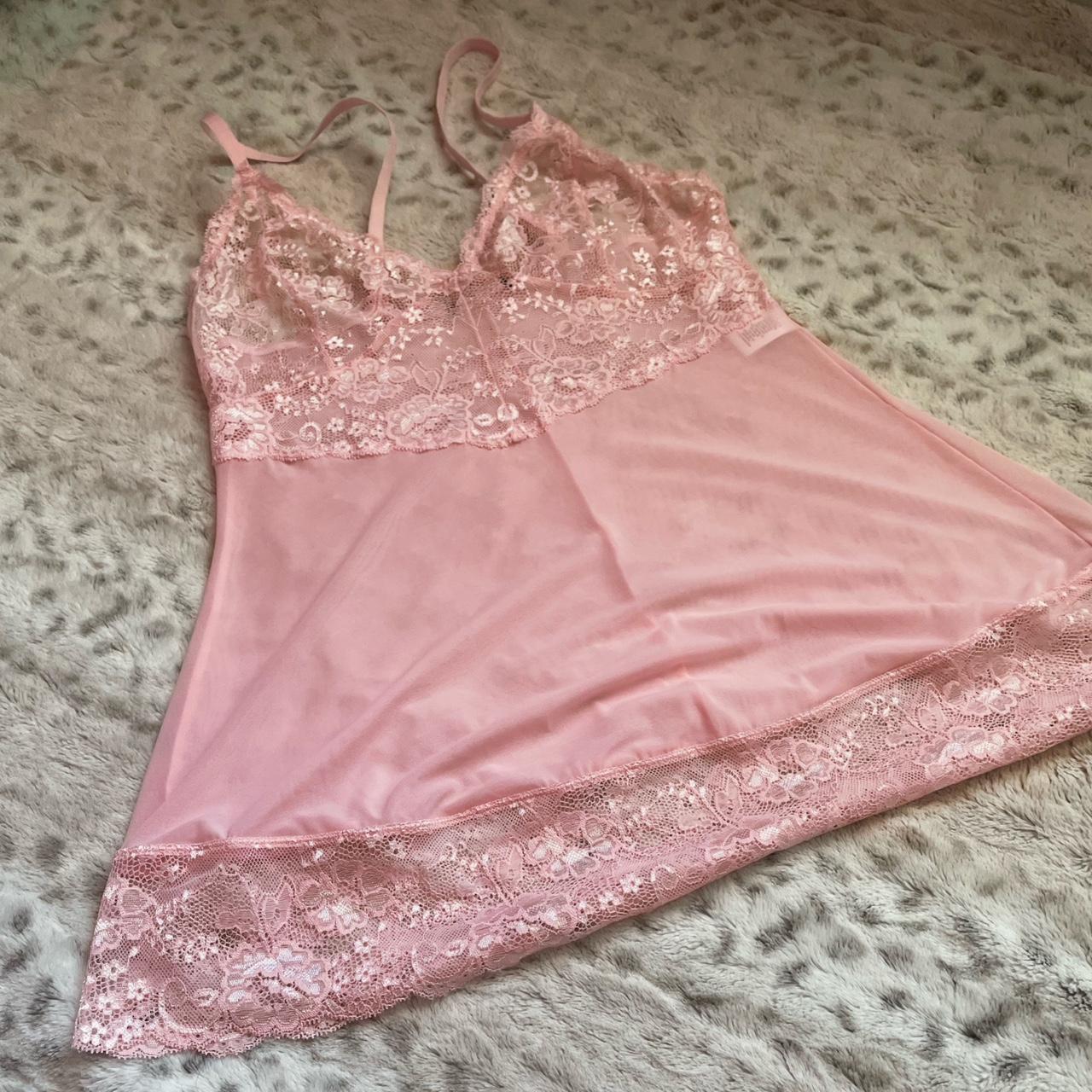 Never worn ‼️ dainty little sheer bubblegum pink... - Depop