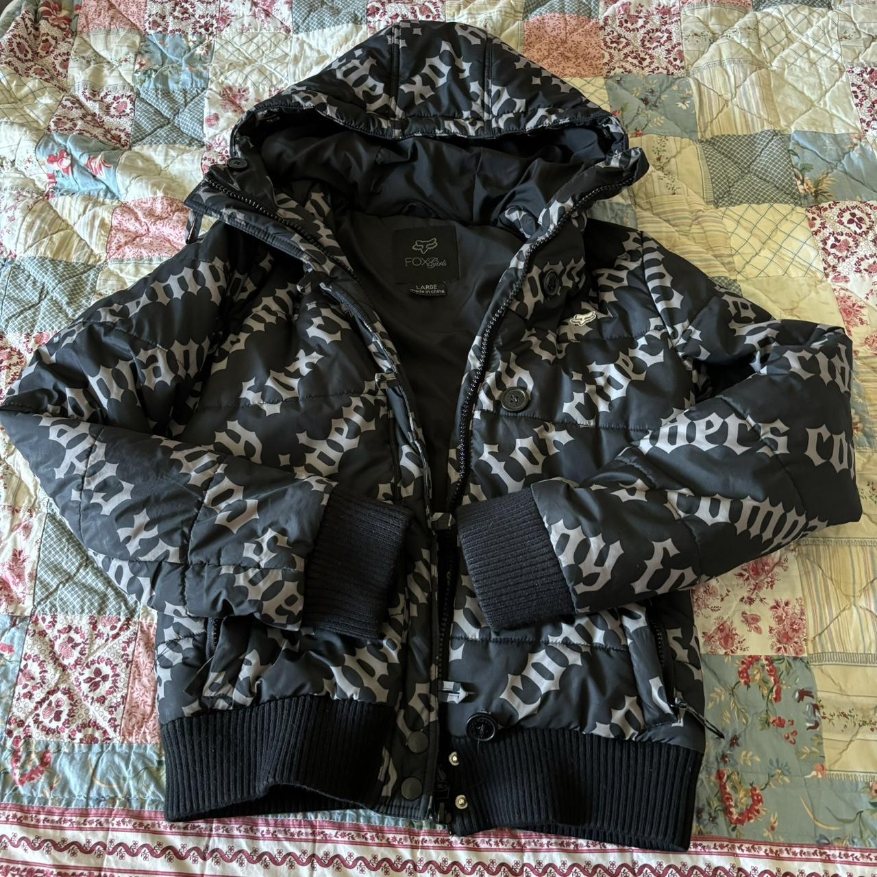 girls fox jacket fits an adult XS-S. please use... - Depop