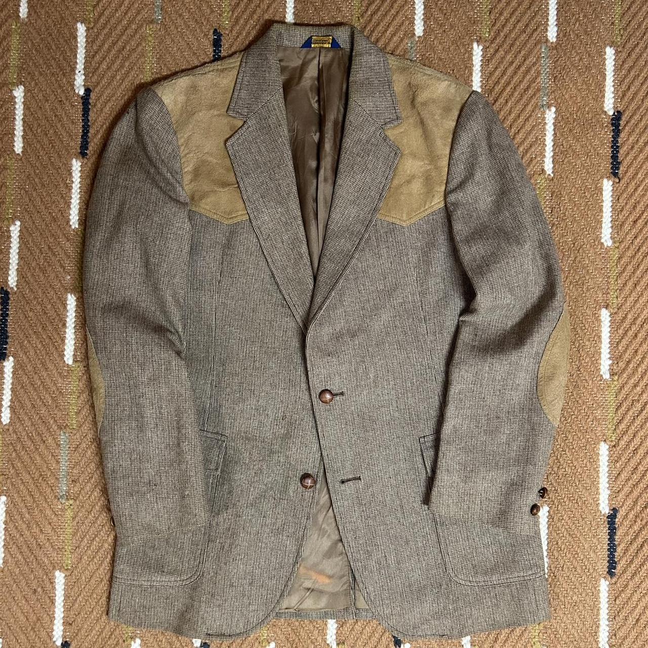 Vintage Western Pendleton Blazer Wool and... - Depop
