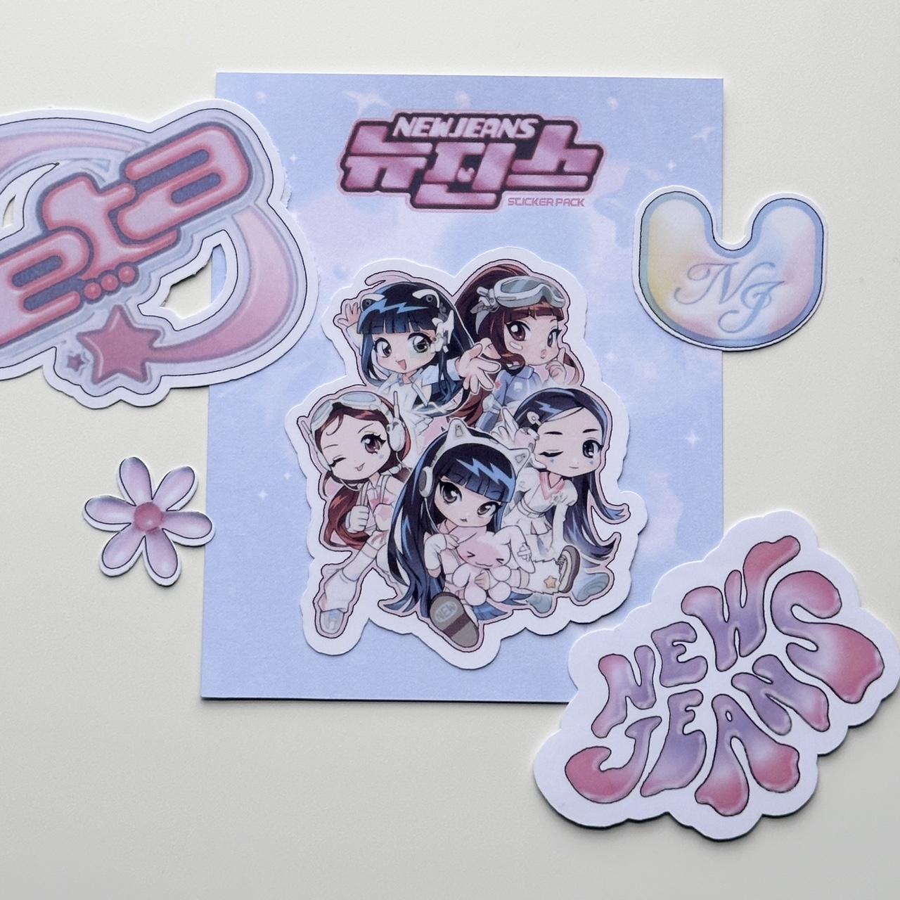 NewJeans Get Up Sticker Pack (Ver. B) by Star Cherry... - Depop