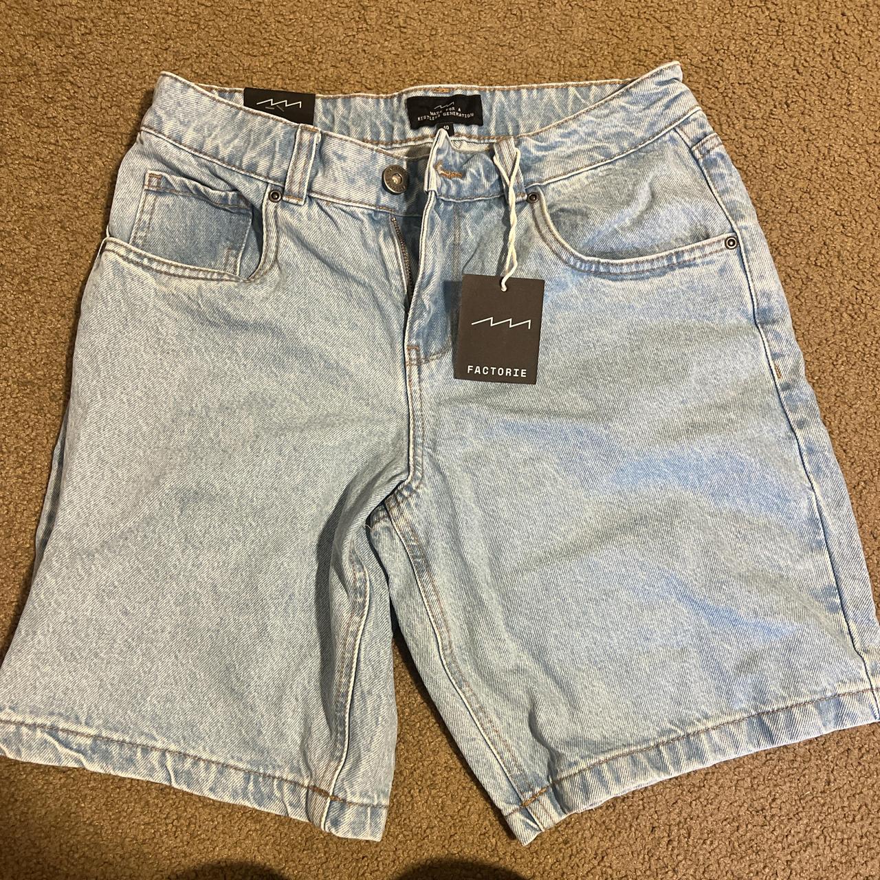 Factorie denim jorts Brand new with tags - Depop