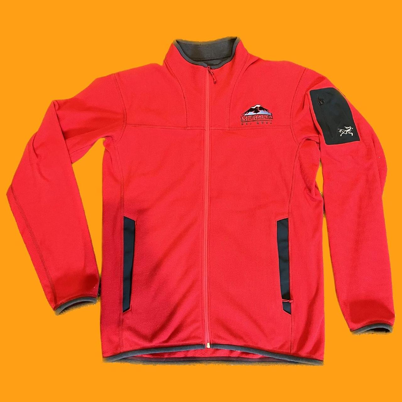 2012 Mt. Baker Ski Area Red Arc’teryx Polartec... - Depop