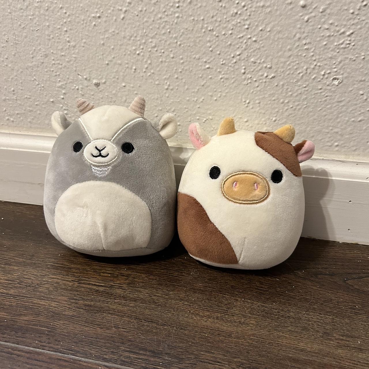 Goat & Cow Squishmallows (they come as a pair) Goat... - Depop