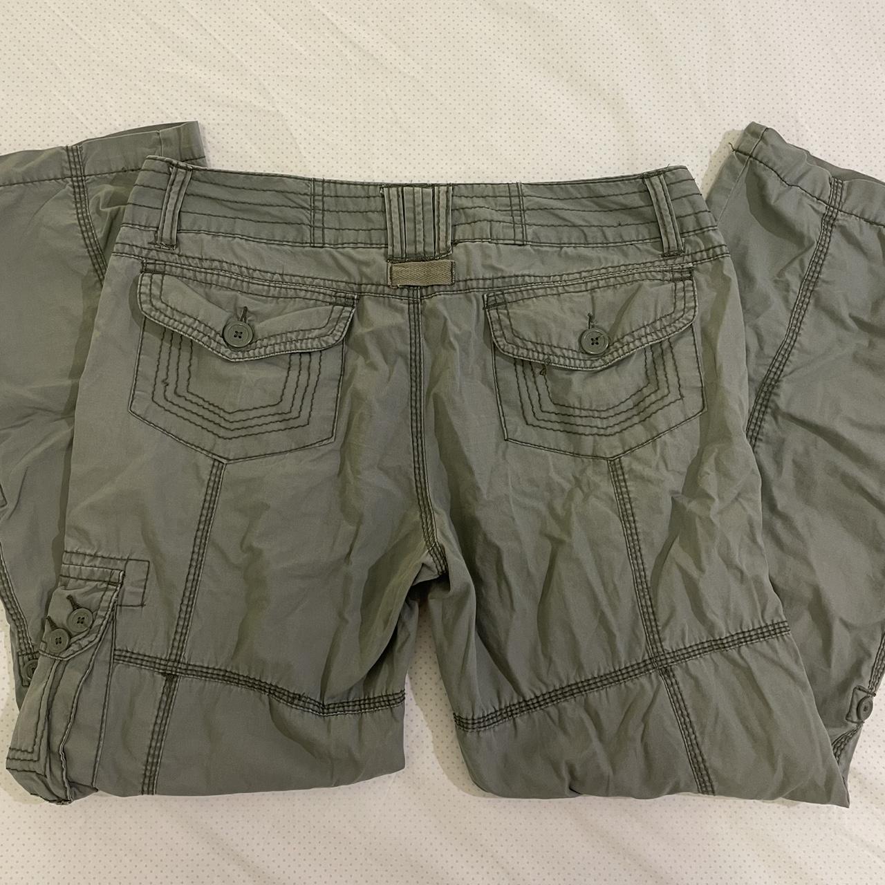 Army Green 3/4 Capris🎀 PLEASE PAY W/ PAYPAL🧸 -... | Depop
