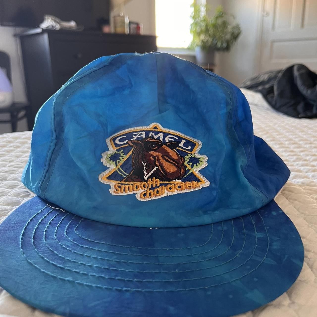 Reclaimed Vintage Men's Blue Hat | Depop