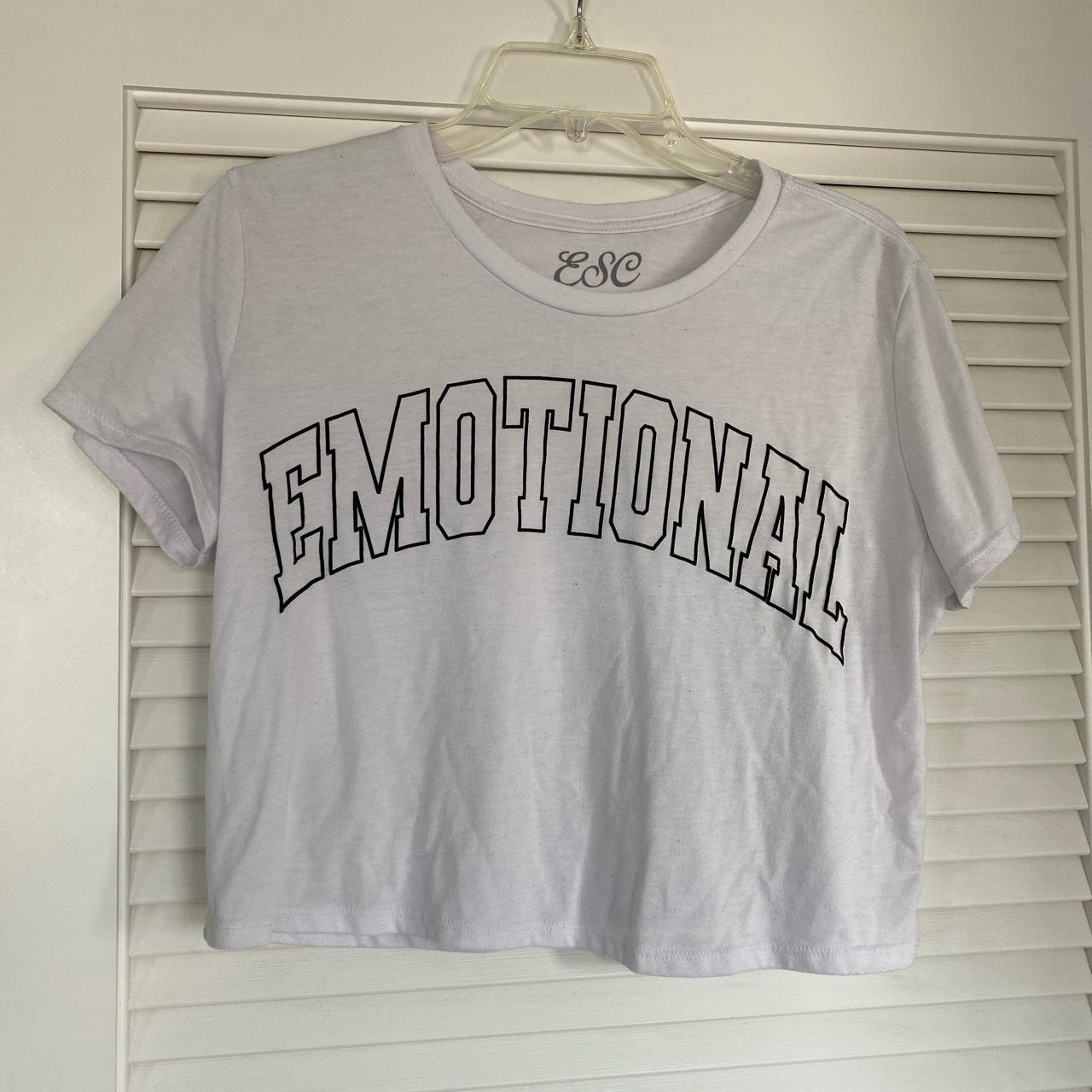 Emotional crop top. #emo #emotional #emonite - Depop