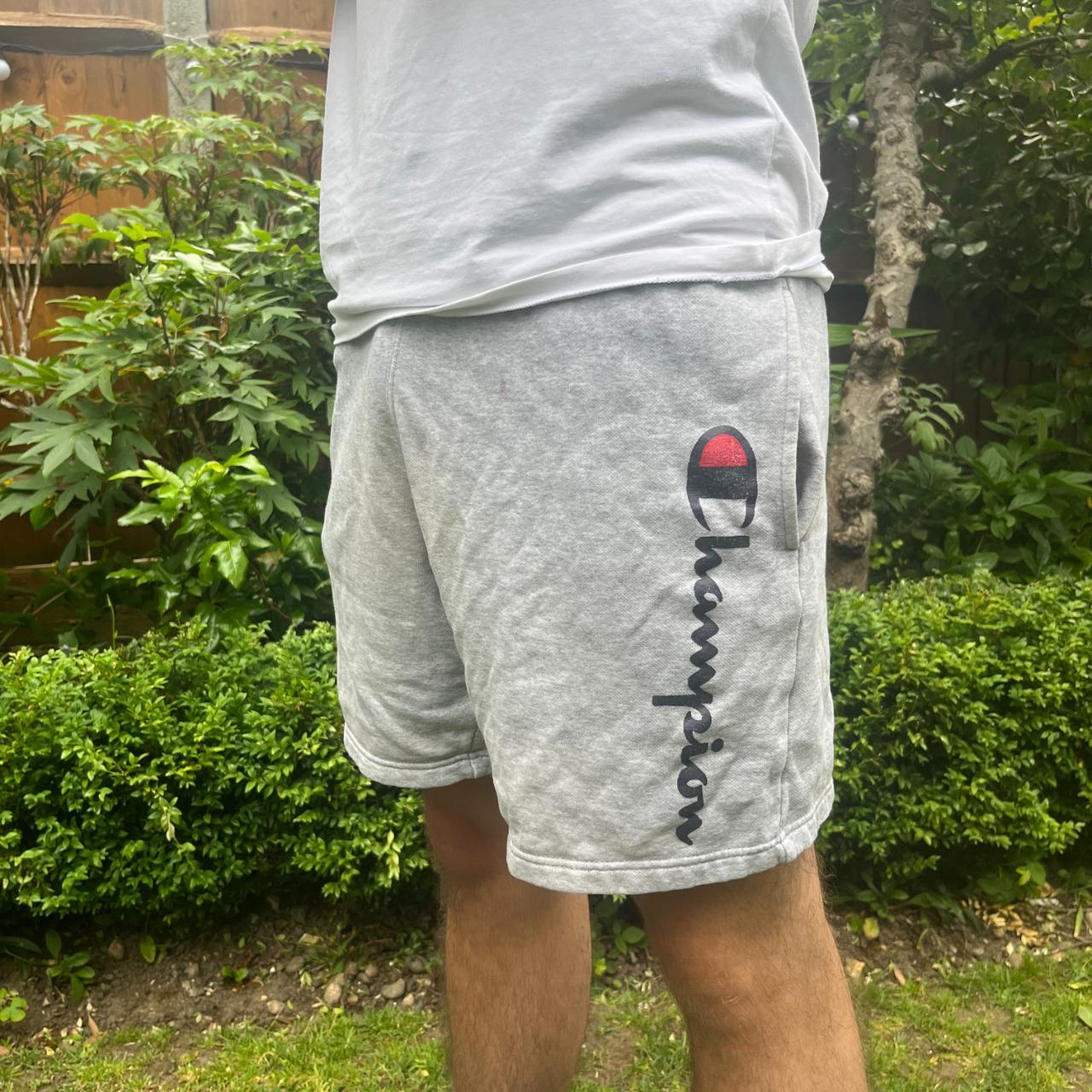 Champion Shorts Size Small Elastic waist so fits... - Depop