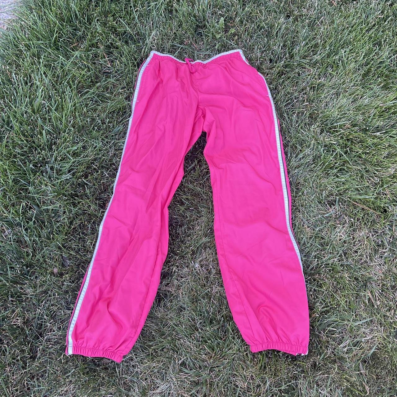 pink tracksuit!!! i thrifted it and have never worn... - Depop