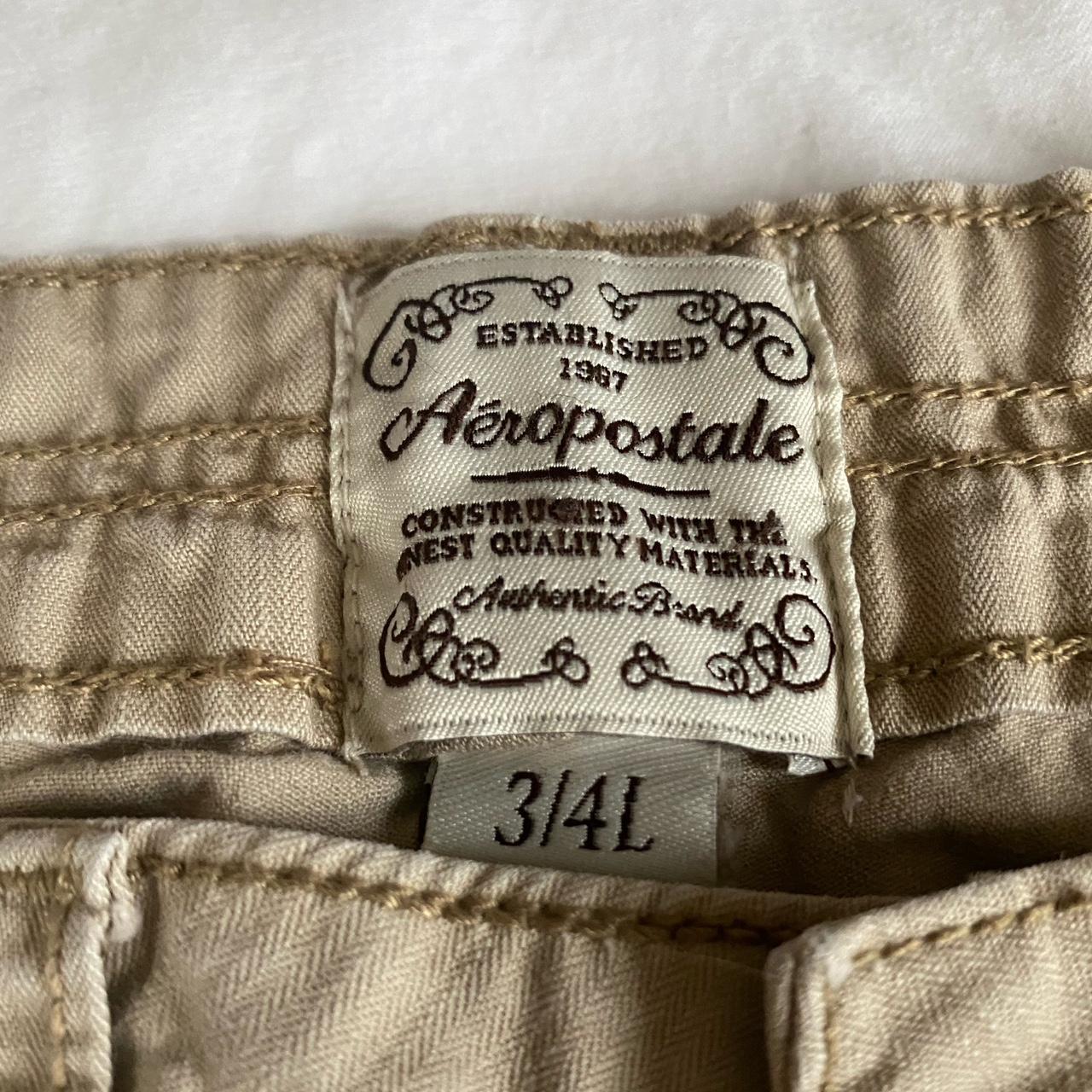 Vintage Aeropostale low rise cargos Size 3/4 L -... - Depop