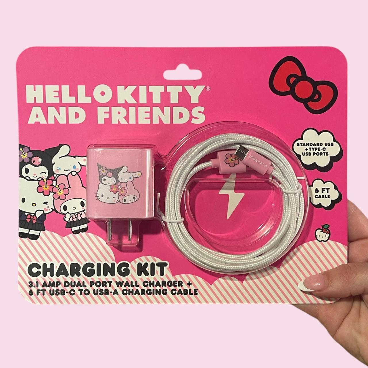 Sanrio Hello Kitty & Friends Kogyaru USB-C to USB-A... | Depop
