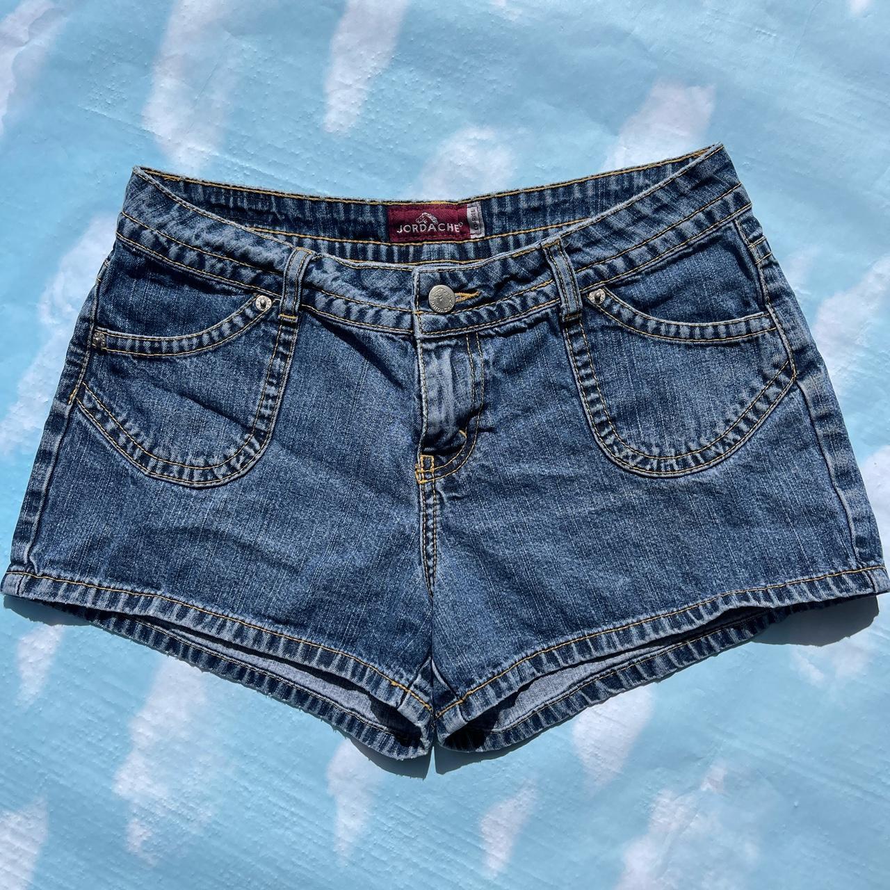 Vintage Jordache Jean Short Shorts Low Waisted Depop
