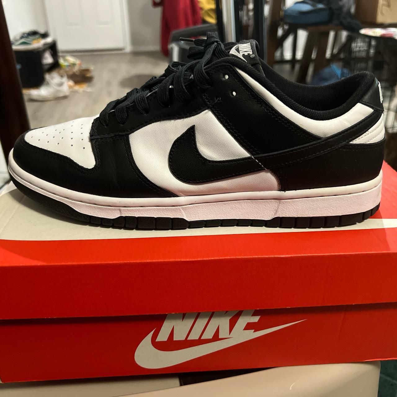 Nike Dunks Low; Retro Panda Lightly worn, great... - Depop