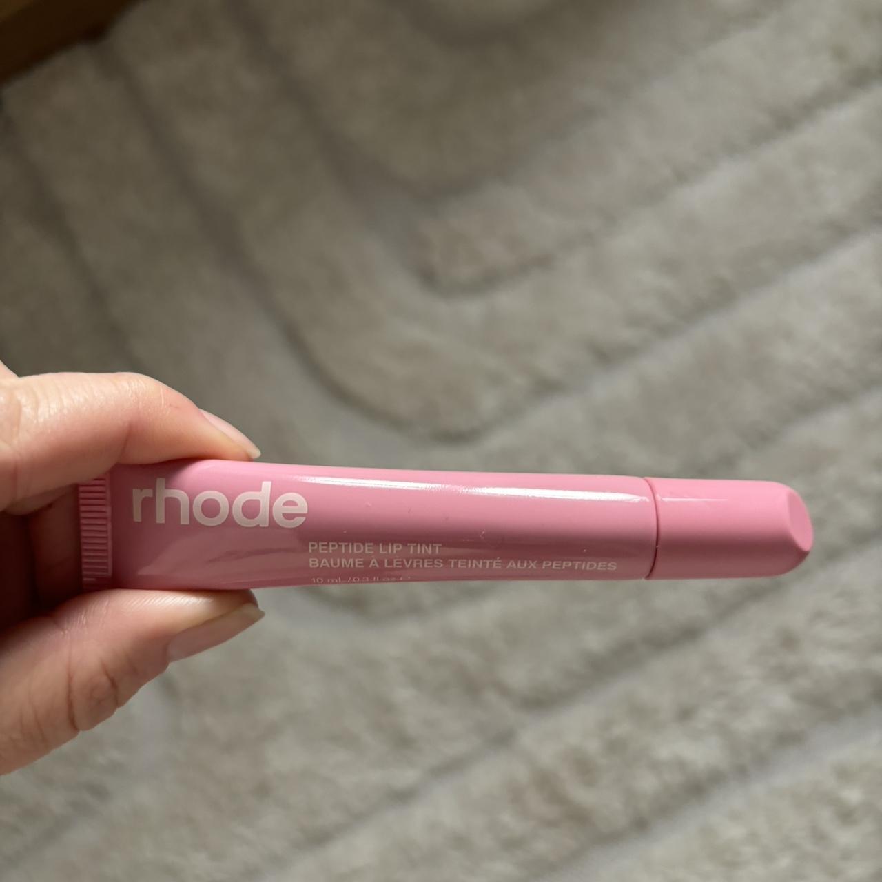 Rhode lip tint in sheer pink x10 available now . To... - Depop