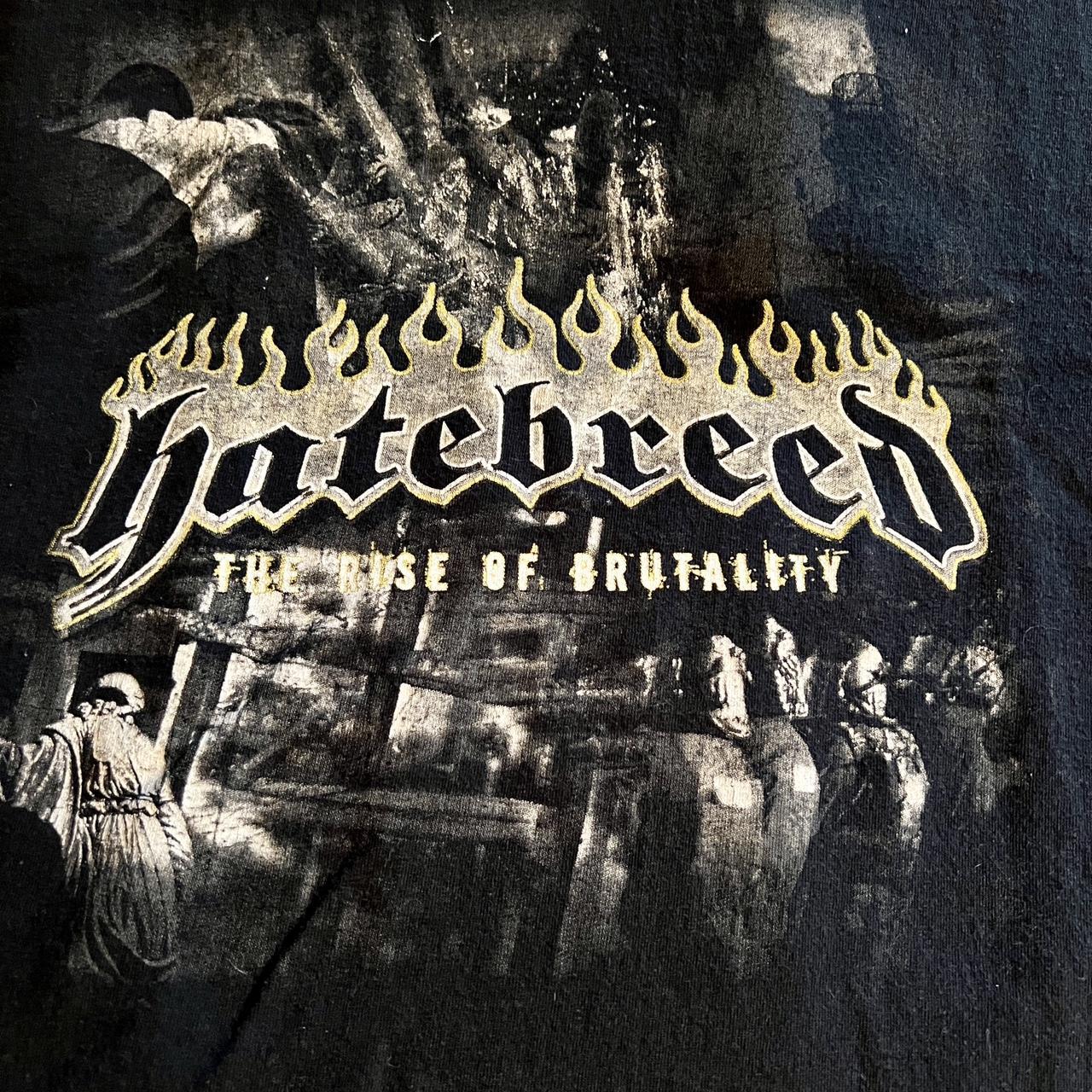 Hatebreed The Rise of Brutality 2XL/XXL album cover... - Depop