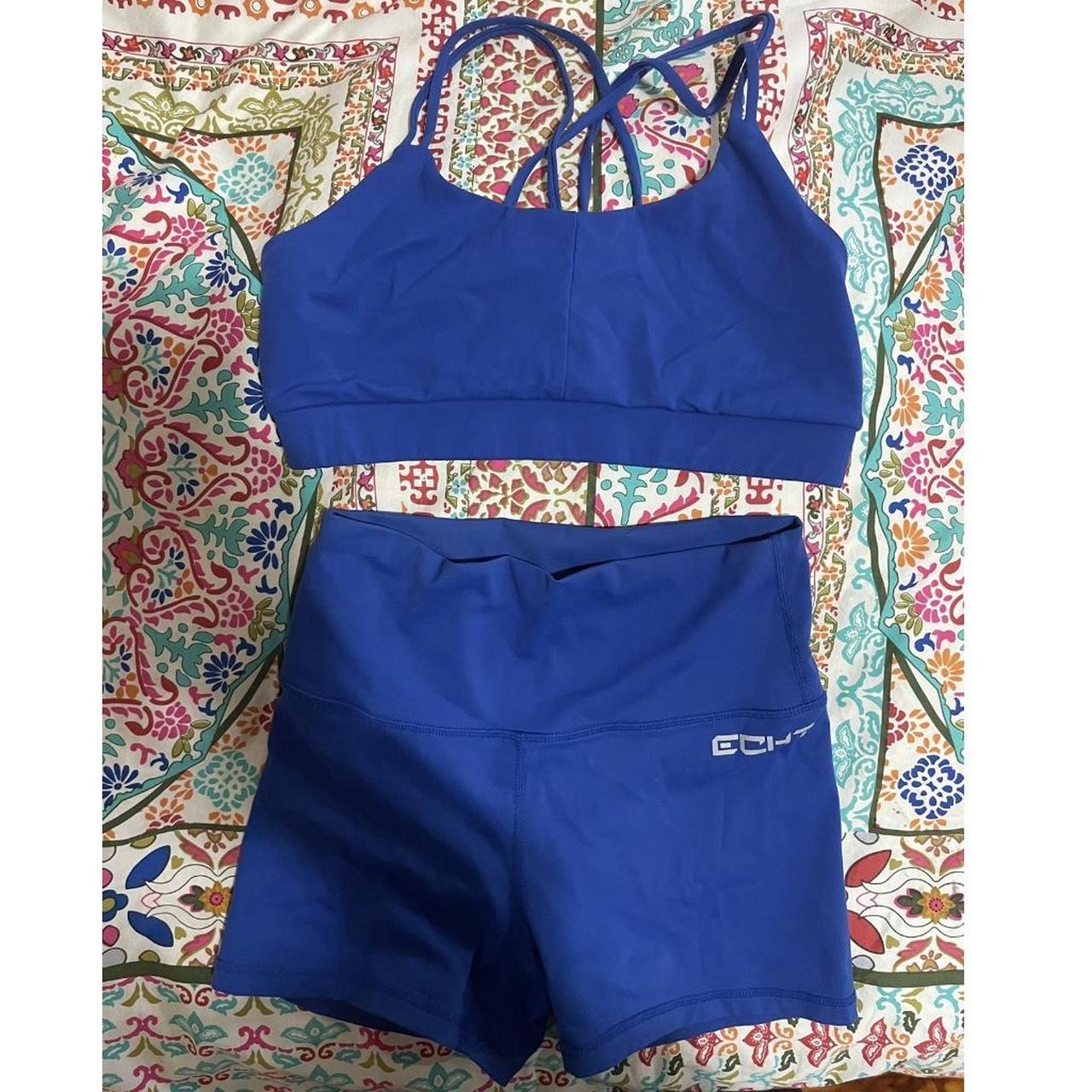 Echt set 🩵🩵 Lovely colour, the top is just too small... - Depop