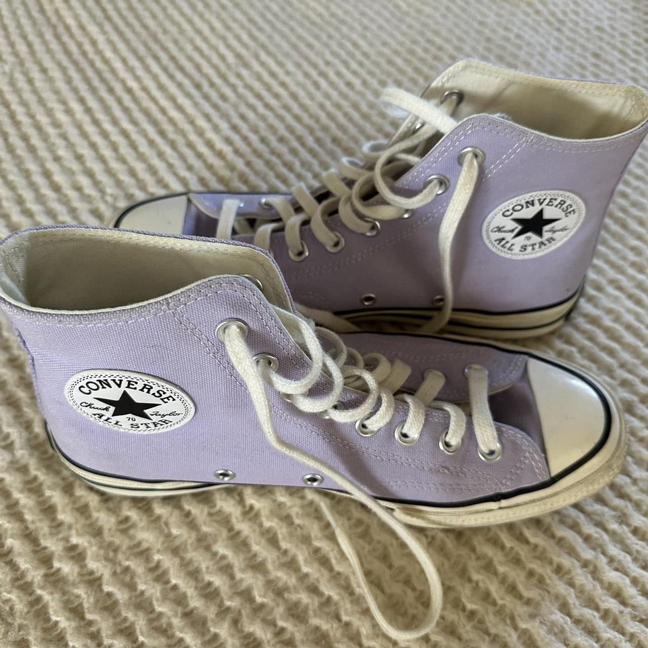 lavender purple high top converse #converse - Depop