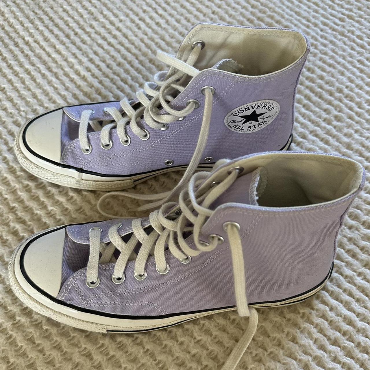 lavender purple high top converse #converse - Depop