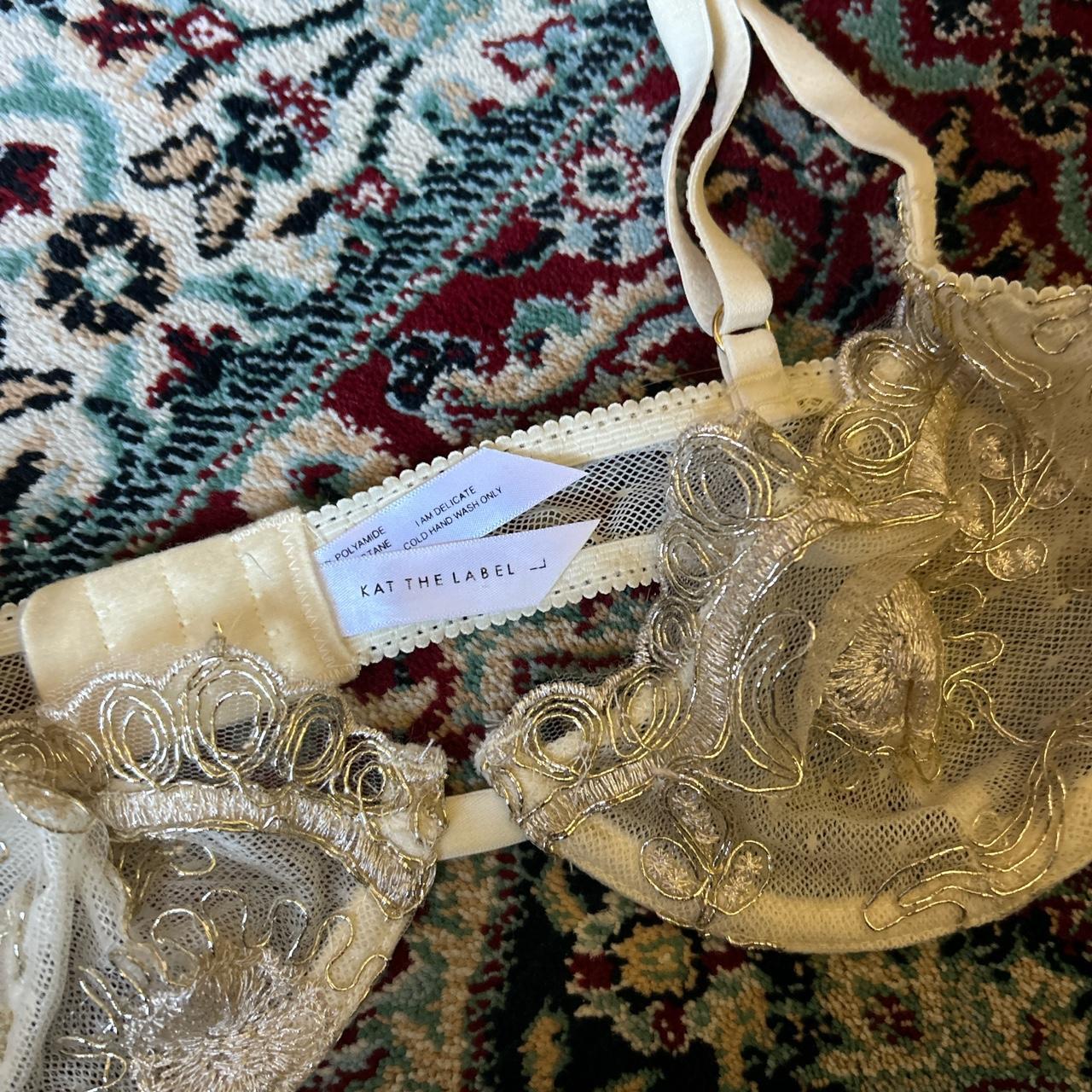 Kat the label dynasty underwire size large, worn... - Depop