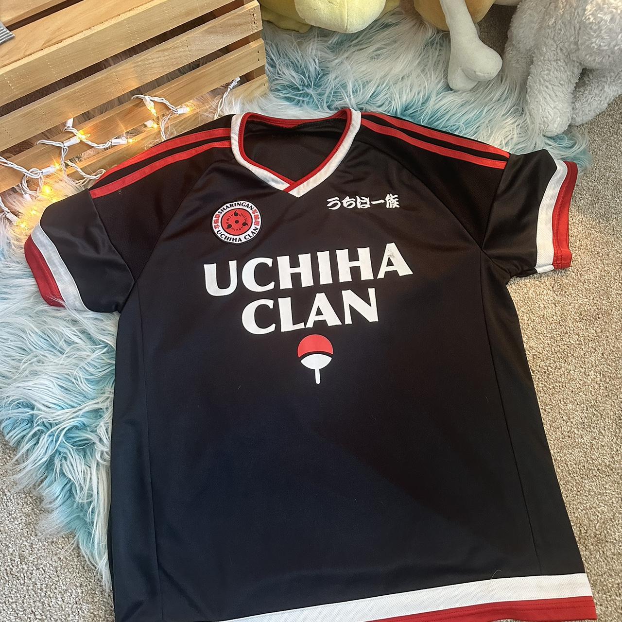 Box Lunch Itachi Uchiha sports jersey. Size unisex... - Depop