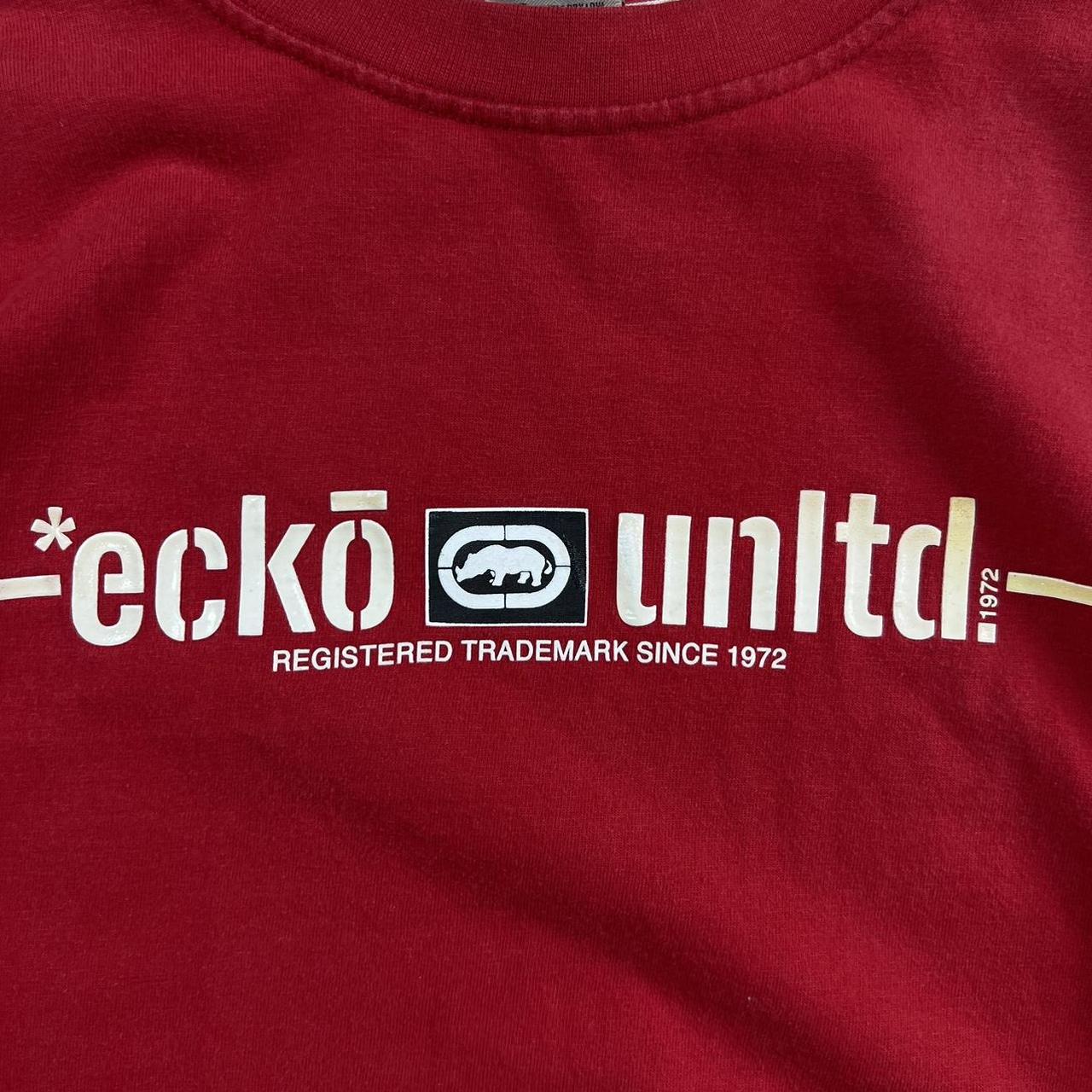 ECKO UNLTD VINTAGE T-SHIRT Y2K 00S HIP HOP BAGGY RAP... - Depop