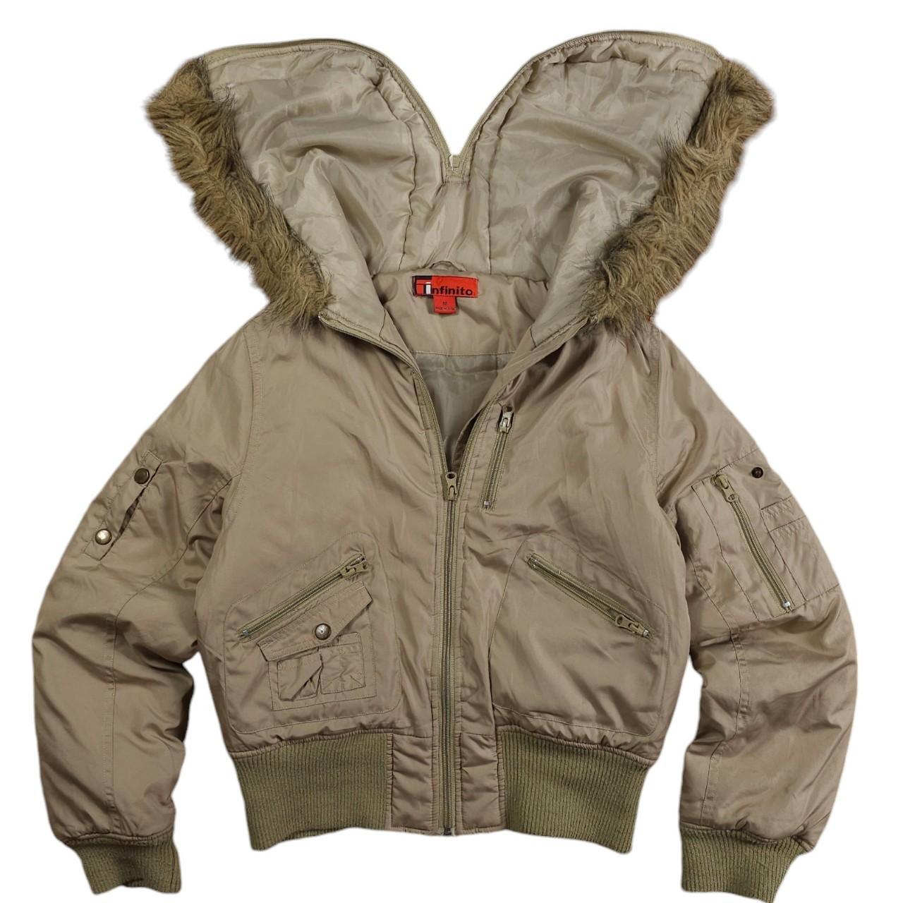 CROPPED BOMBER JACKET N2B Y2K 2000S JESSE PINKMAN... - Depop