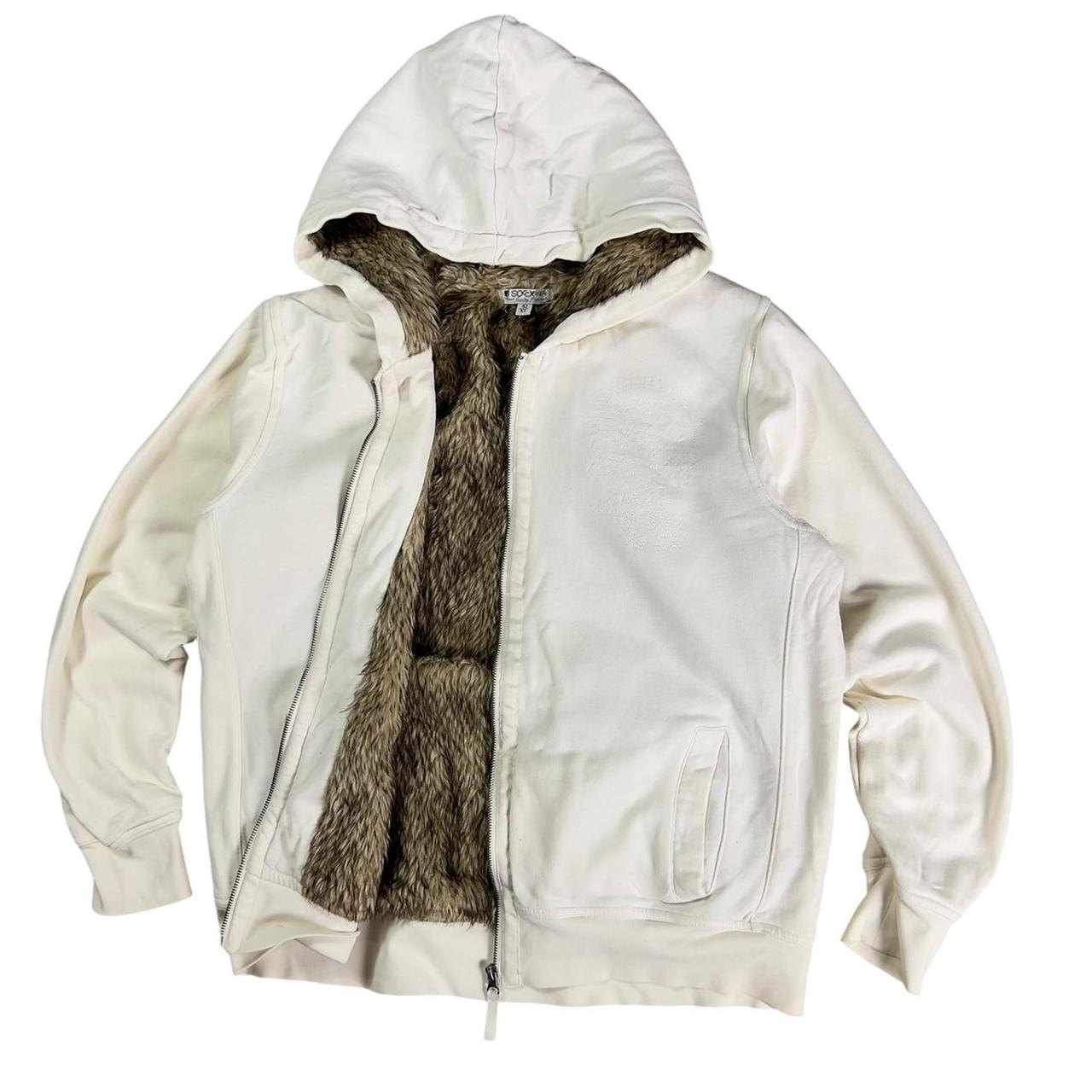 SHERPA JACKET FLEECE HIP-HOP RAP BAGGY JESSE PINKMAN... - Depop