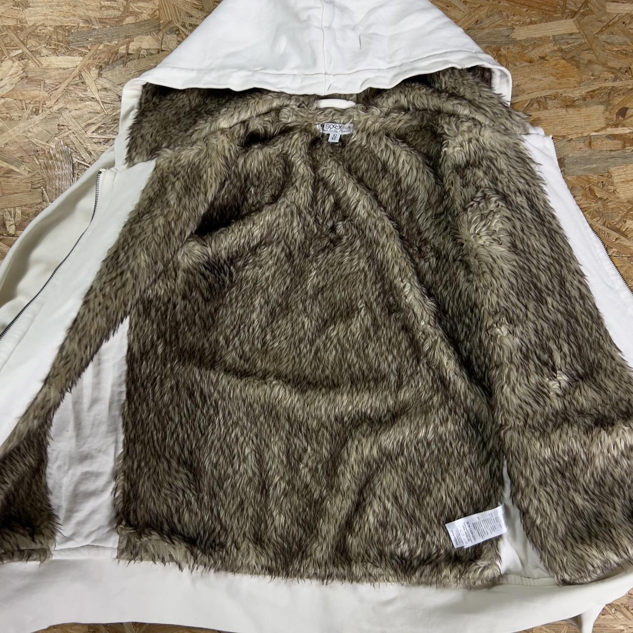 SHERPA JACKET FLEECE HIP-HOP RAP BAGGY JESSE PINKMAN... - Depop