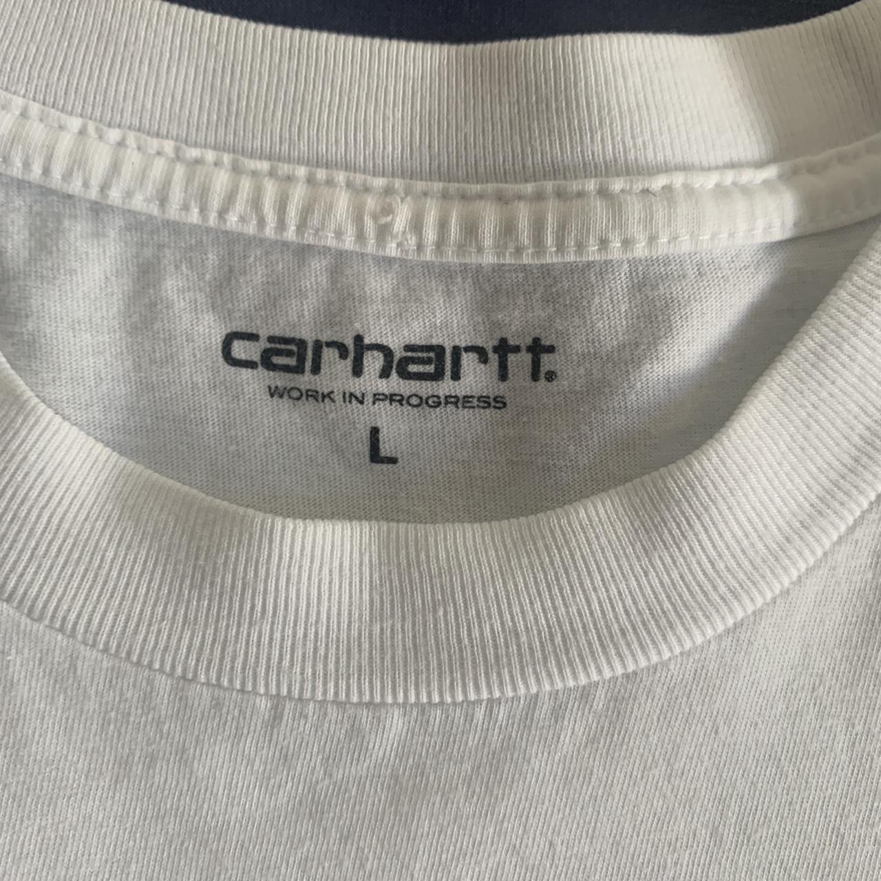 Carharrt x Size collab Tshirt Decently rare 8/10... - Depop