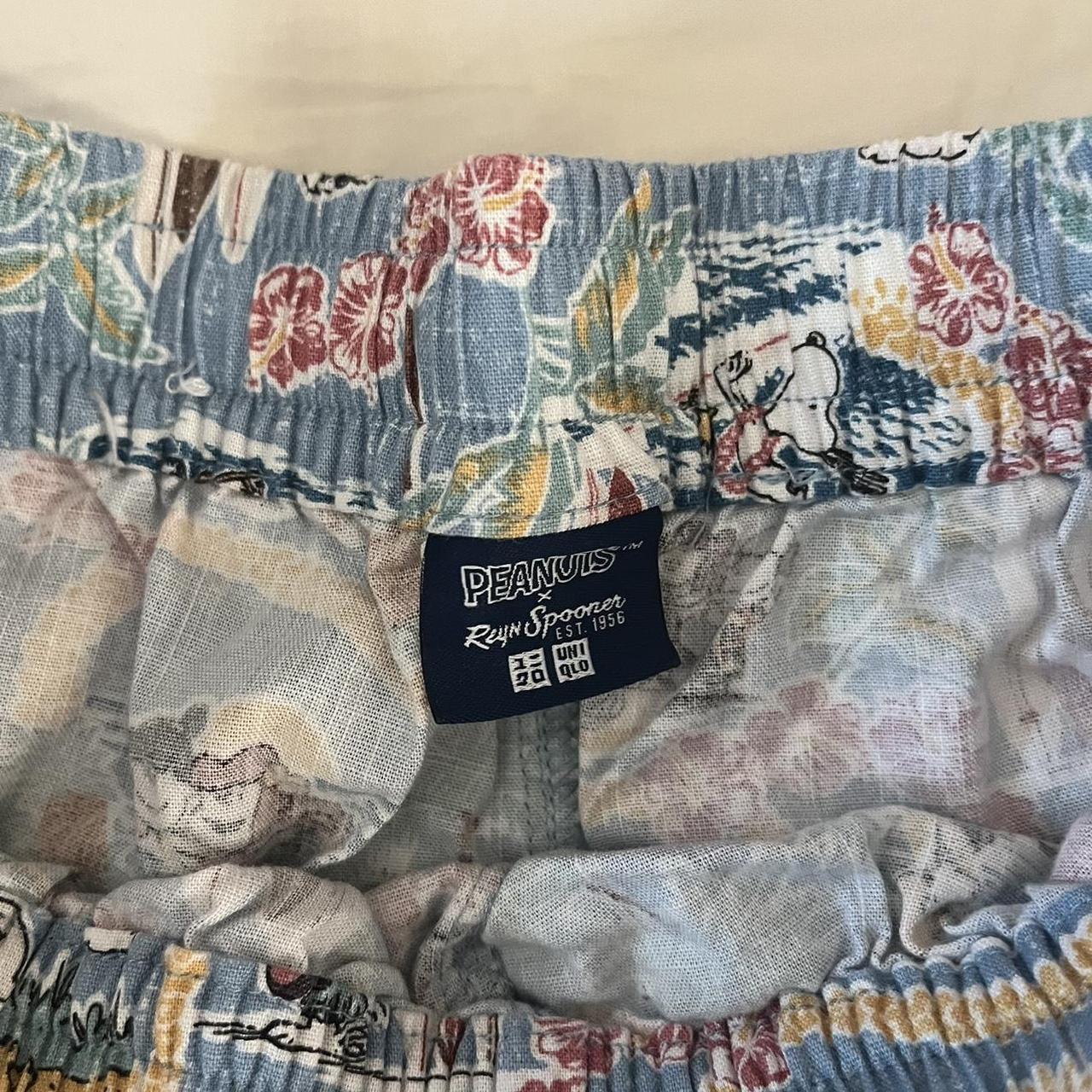 Peanuts x ray spooner uniqlo shorts - Depop