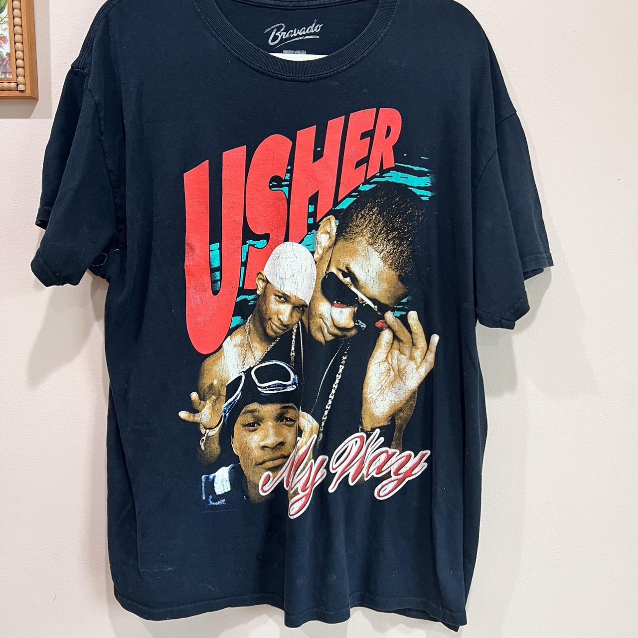 100% cotton usher tshirt. Very comfy! #usher... - Depop
