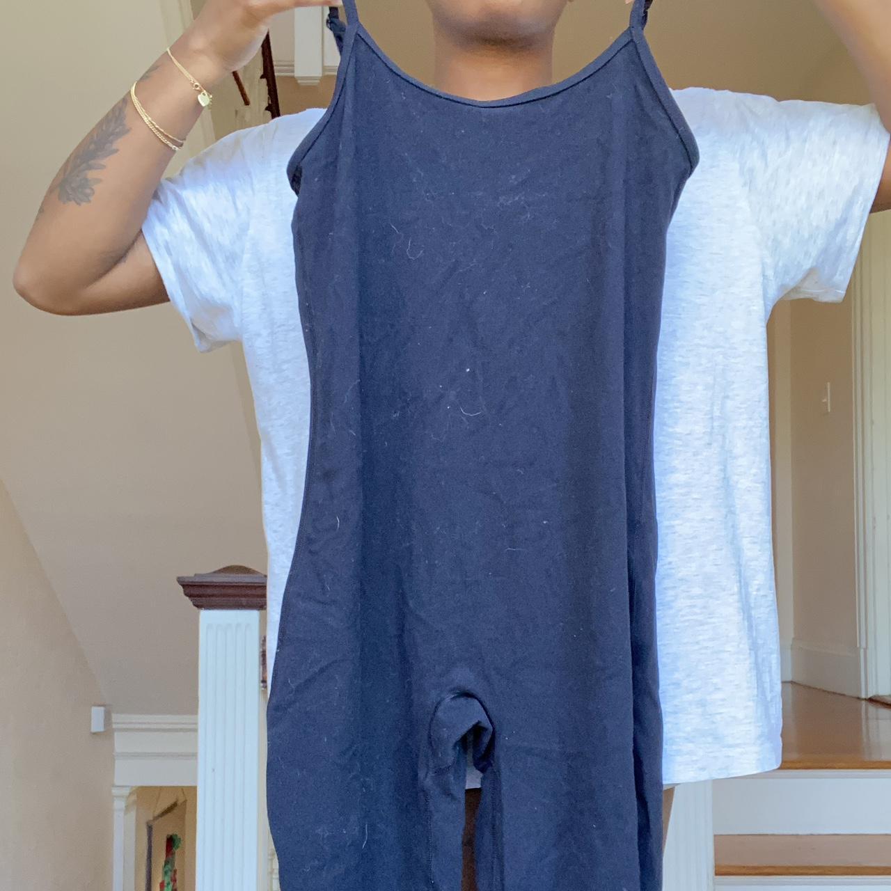 aritzia tna body suit color: black size:... - Depop