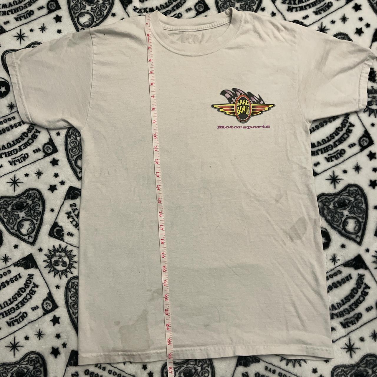 Crazy vintage 90’s Racing Motorsports T-shirt -... - Depop