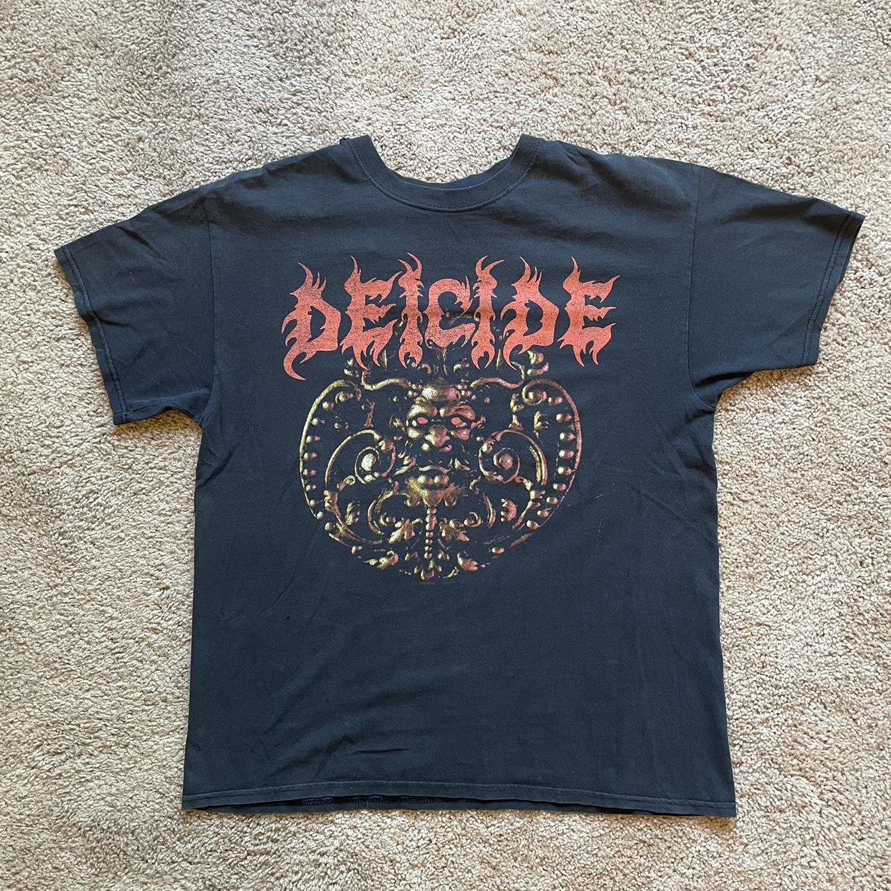 Vintage 90s Decide band Tee Size is Large condition... - Depop