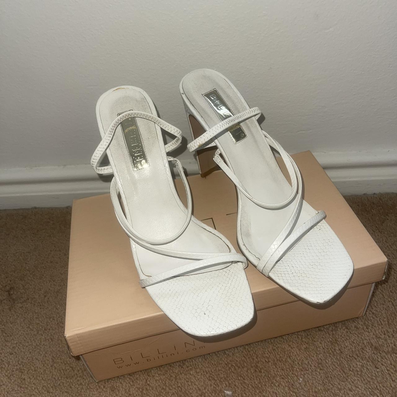 White Billini heels Australian women 8 - Depop