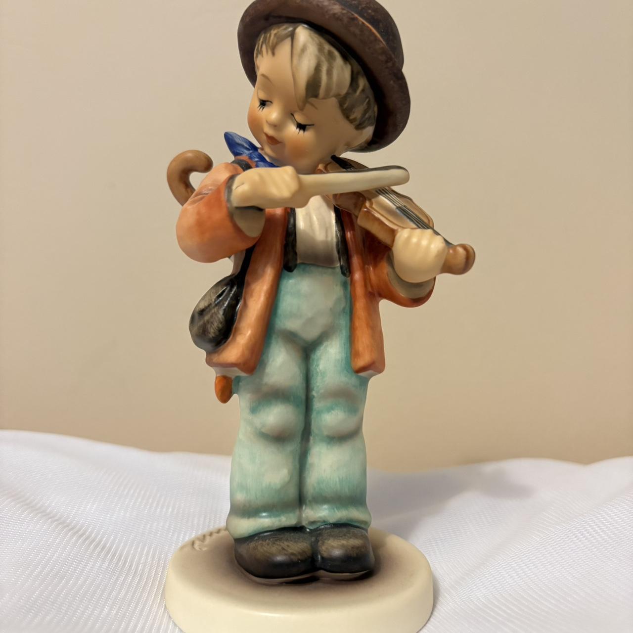 $30 RETIRED Hummel “Little Fiddler” Boy with Fiddle... | Depop