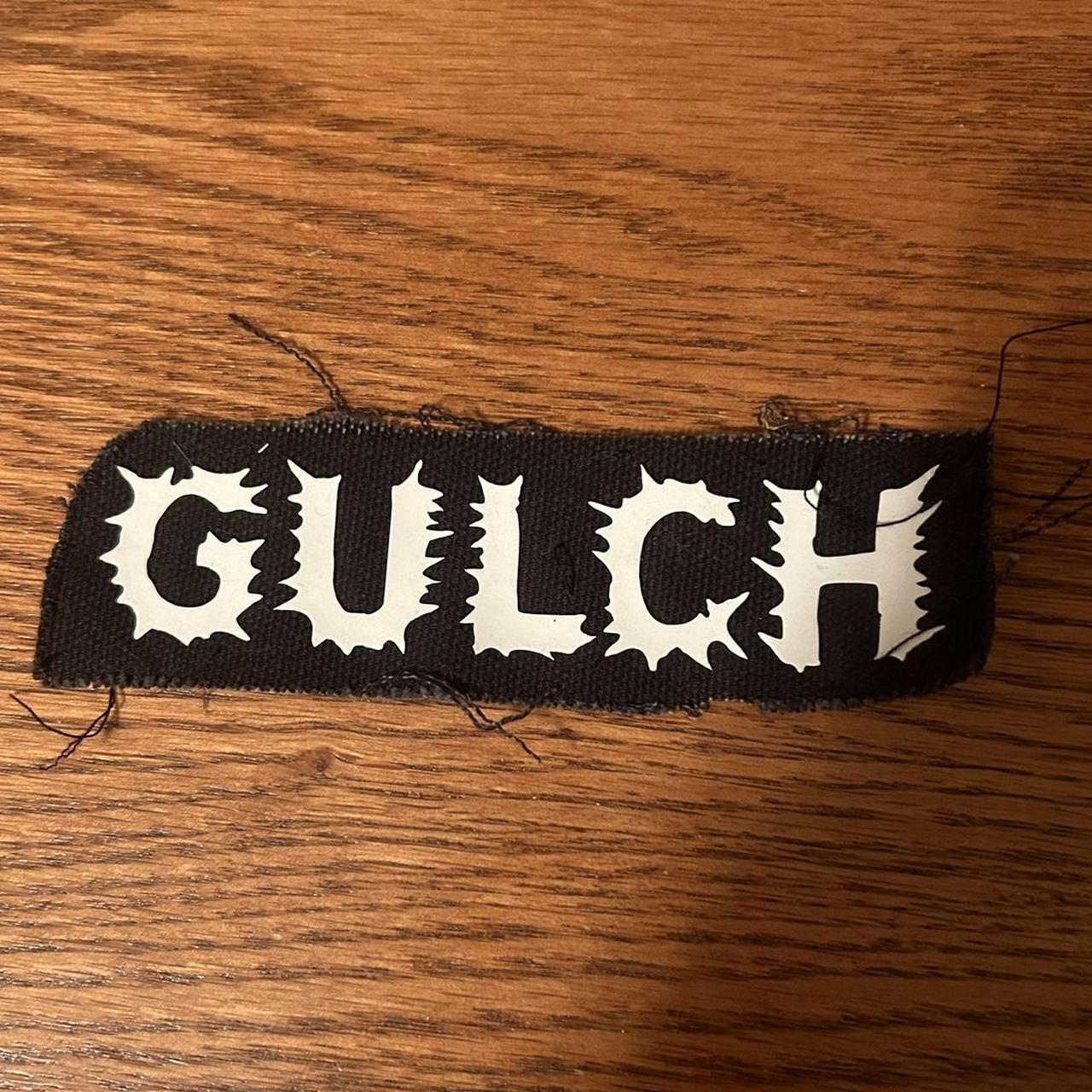 gulch sew on patch. about 3” x 1”. #metalpatches... - Depop