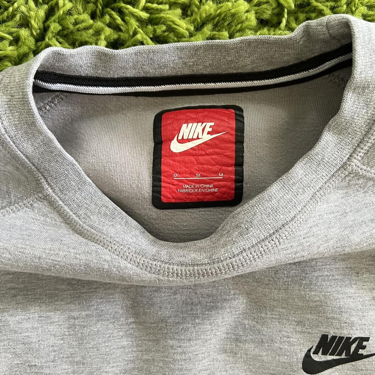Nike Crewneck Sweatshirt in Grey - Size medium -... - Depop