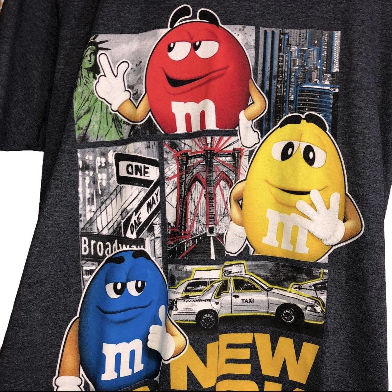 M&M’s chocolate Tshirt NY exclusive rare collectors... - Depop