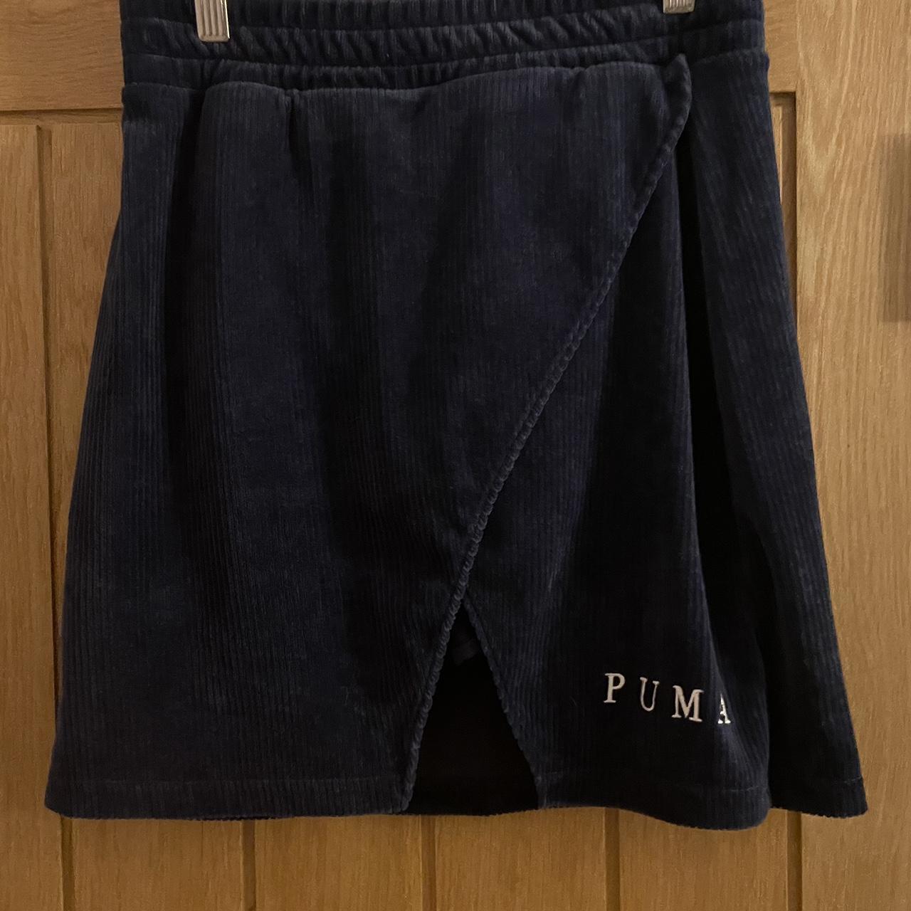 Puma sports wear skirt with built in shorts Size xs... - Depop