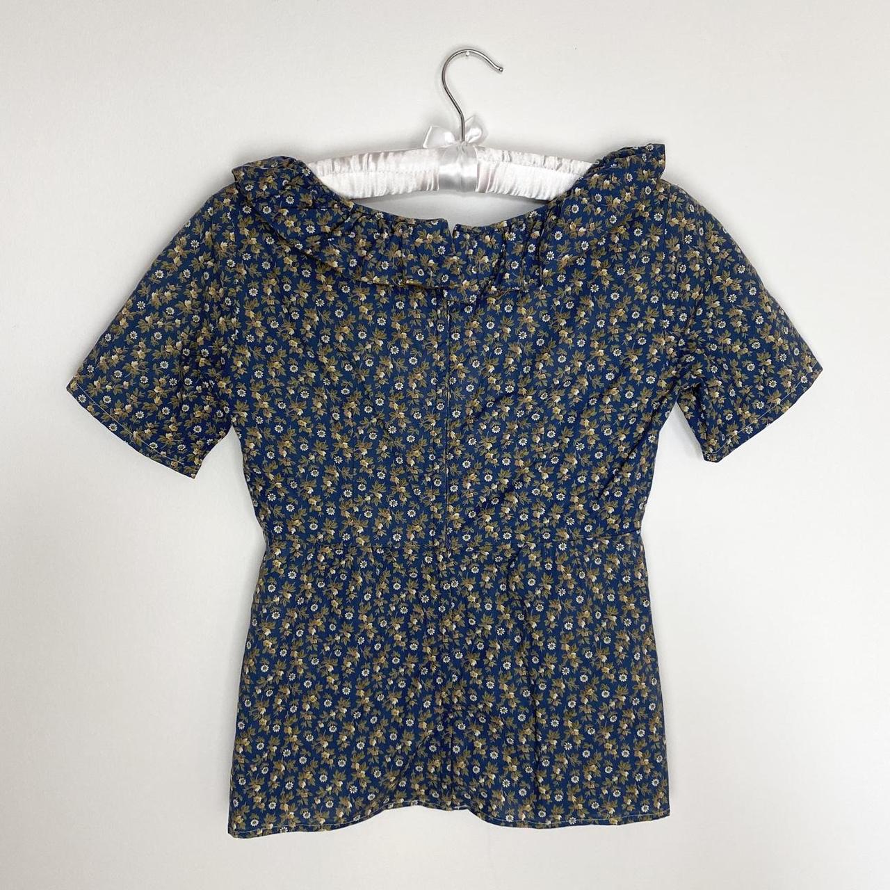 free shipping! Adorable vintage 60s calico... | Depop