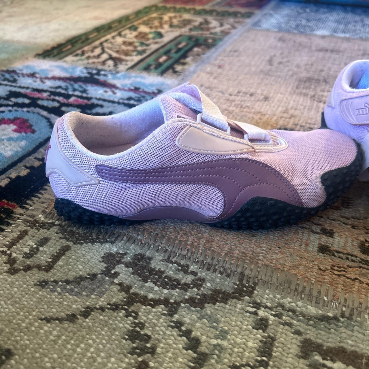 Rare pink strappy Pumas 💝 US Women’s 7.5 fits more... - Depop