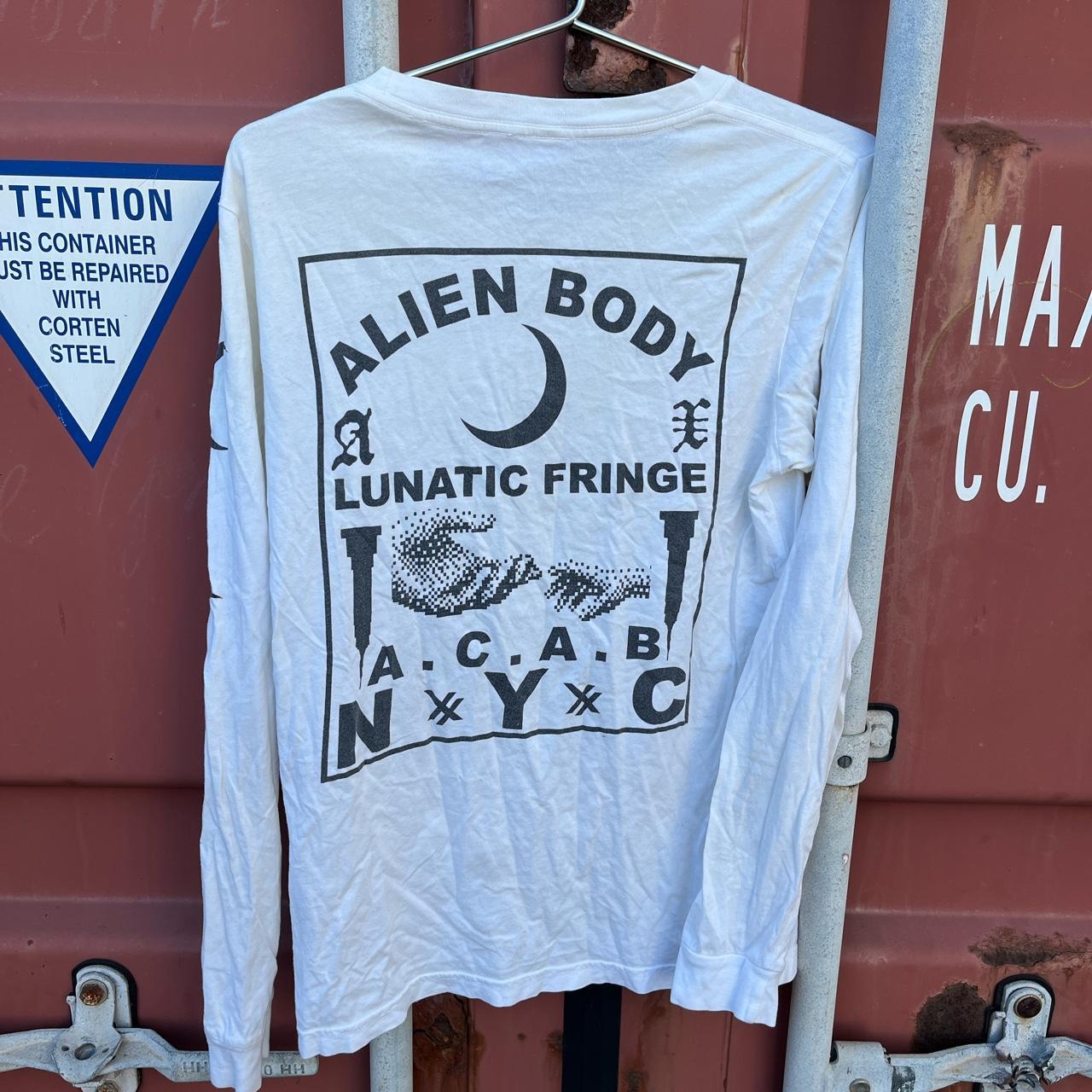 Pictureplane Alien Body long sleeve shirt. Size... - Depop