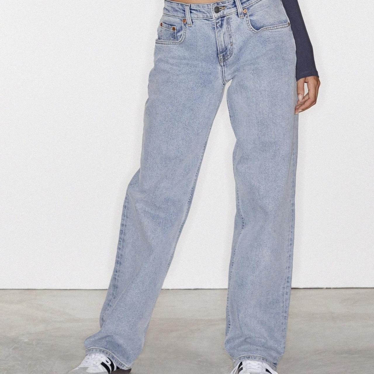 Motel Rocks Low Rise Parallel Jeans - in the color... - Depop