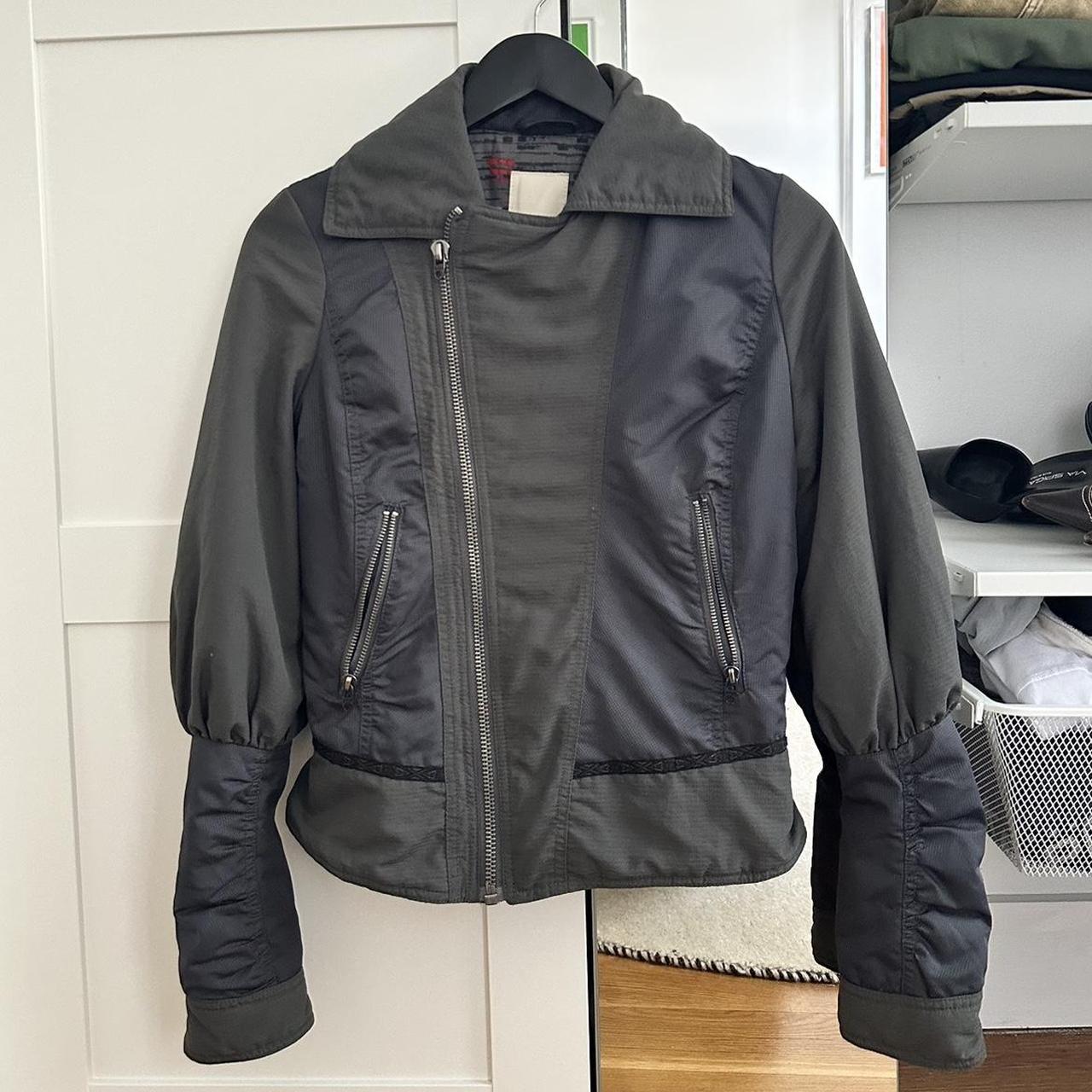 Diesel Women's Grey Jacket | Depop