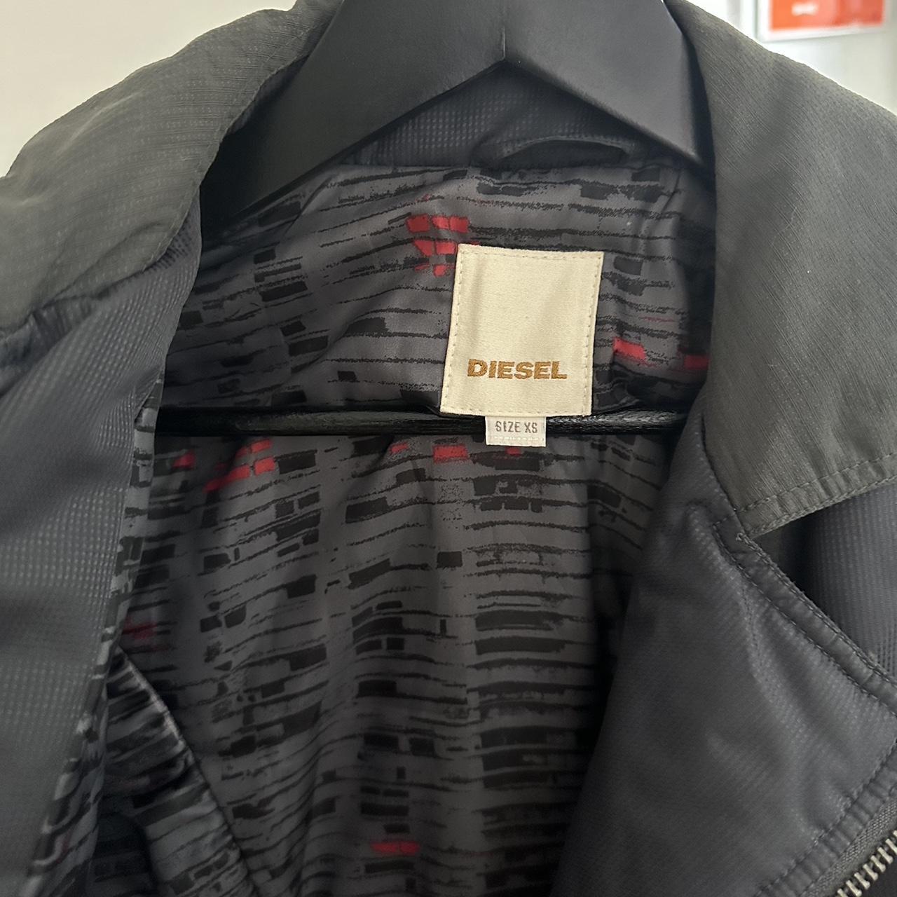 Diesel Women's Grey Jacket | Depop