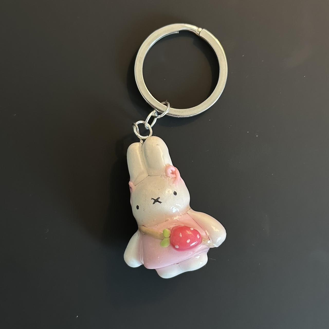 handmade miffy charm! so cute for attaching to... - Depop