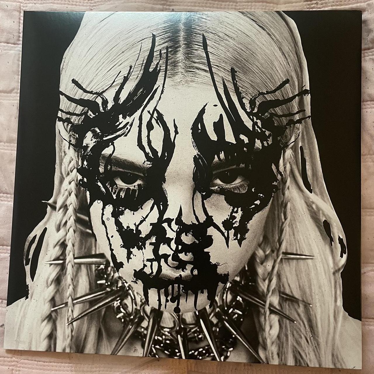 poppy i disagree transparent red splatter vinyl - Depop